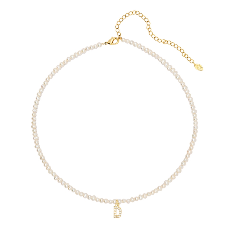 Colar Letras Pérola - Misha por Mica Rocha